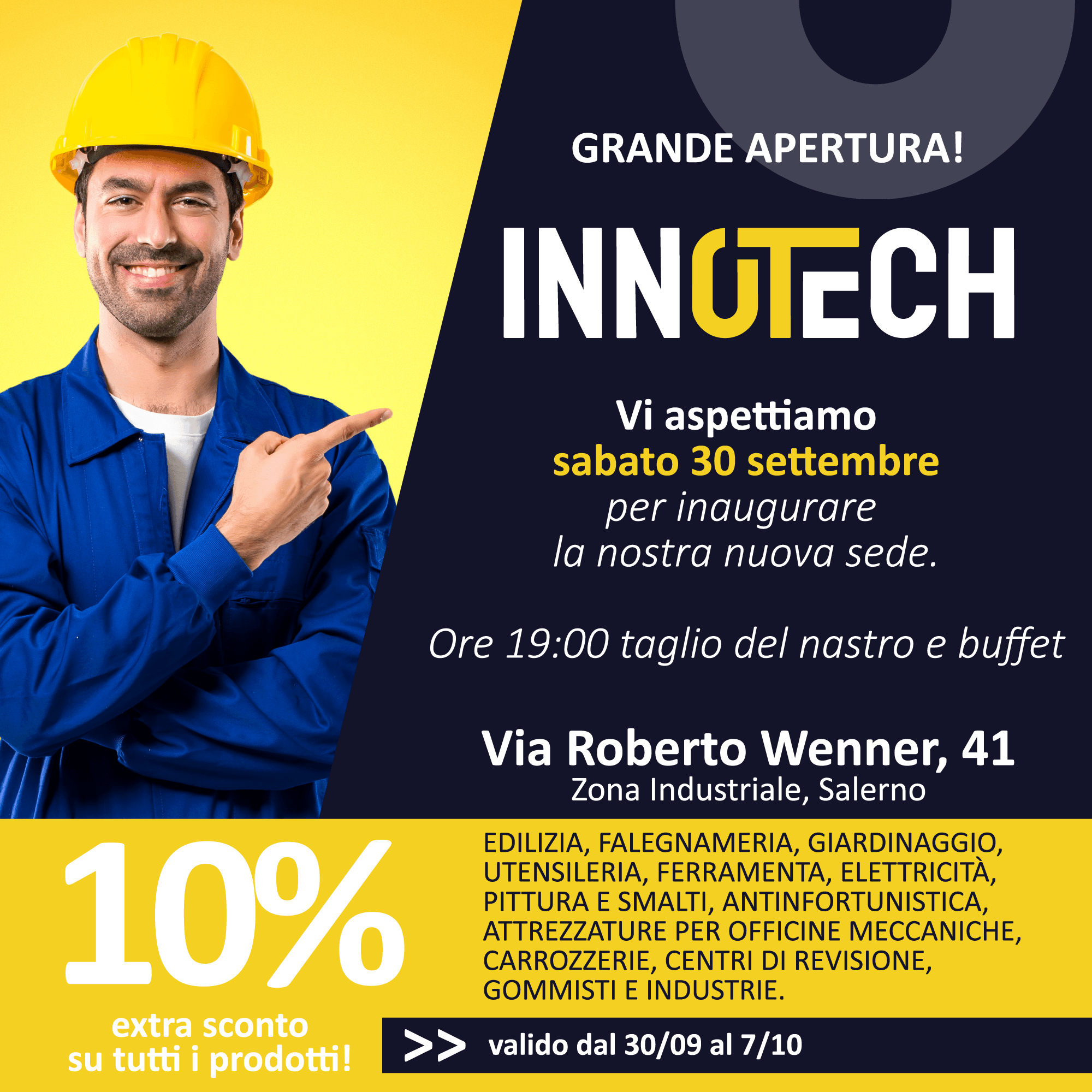NUOVA APERTURA INNOTECH ITALIA - Confindustria Salerno
